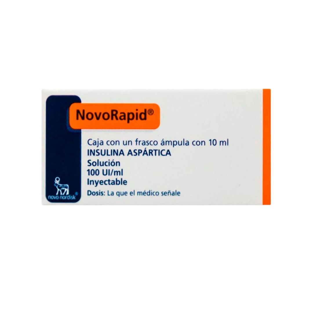 NOVORAPID® (insulina aspártica) 100 U/mL – vial 10 mL - BeePharma
